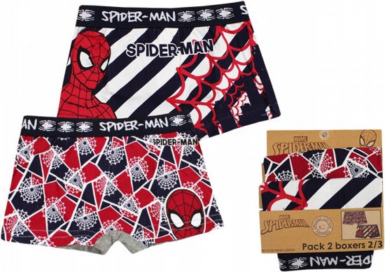 Boxer Spiderman - slip - slip - Marvel - coton bio certifié - 2 pièces ...