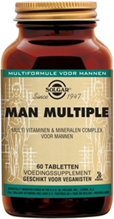 Solgar Male Multiple 60 Comprimidos | bol.com