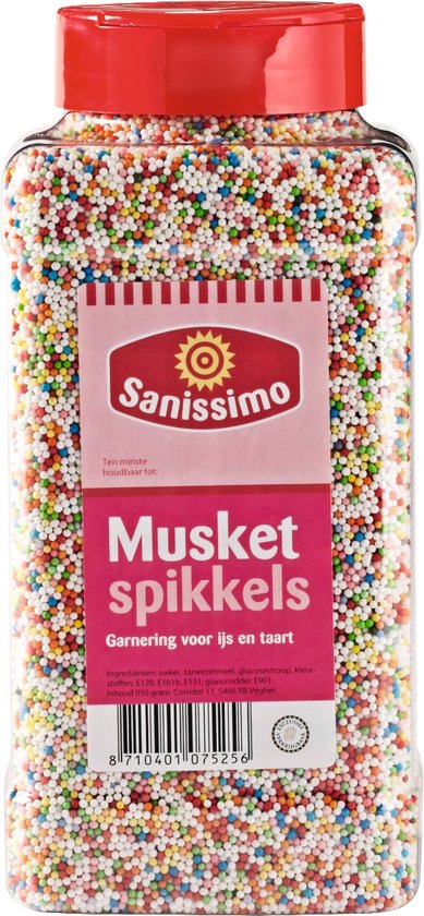 Sanissimo | Discodip / Sprinkles / Musketzaad | IJs versiering ...