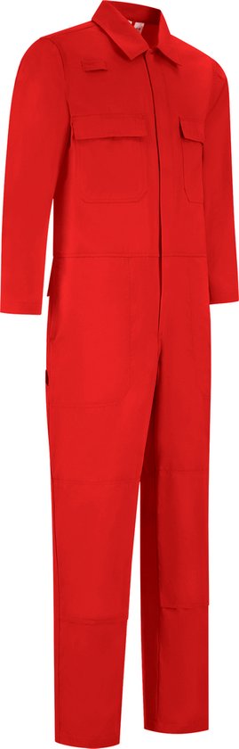 Dapro Worker Overall 100% Katoen - Maat 52 - Rood - Werkoverall / Werk ...