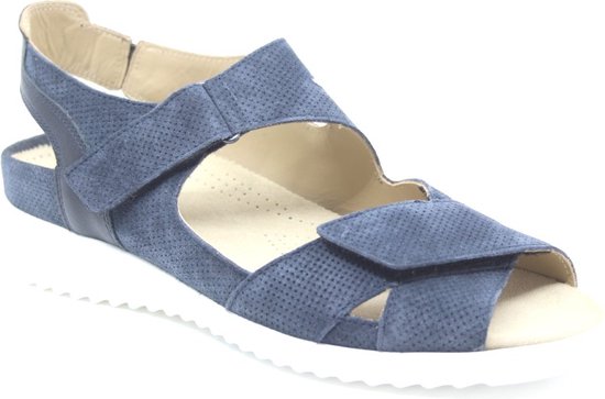 Durea 7410 215 9703, Blauwe sandalen wijdte E | bol