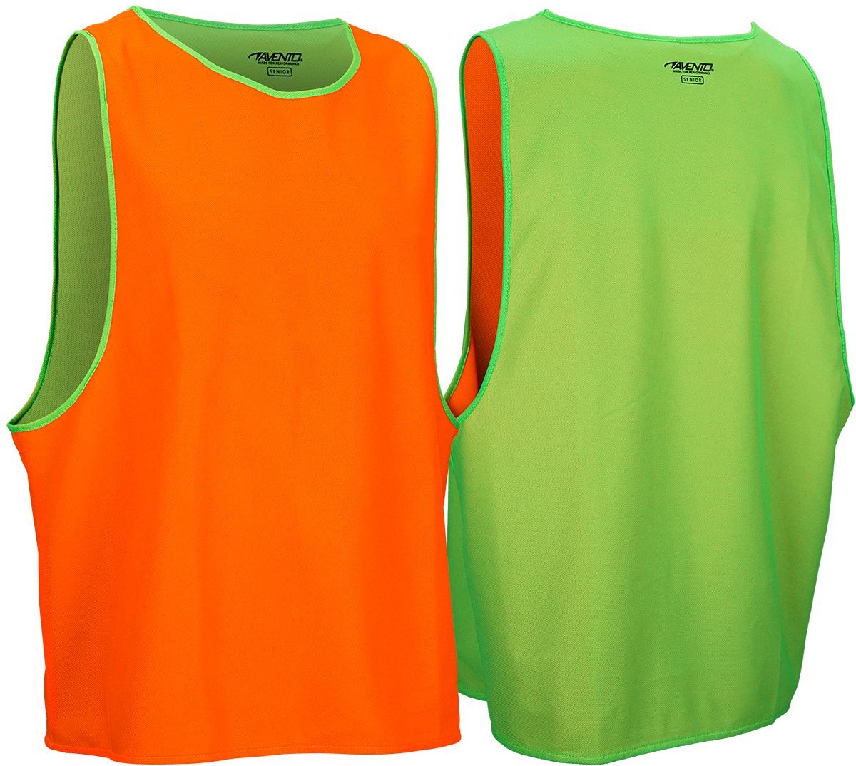 Avento Trainingsovergooier Dubbelzijdig - Senior - Fluorgroen ...