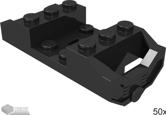 LEGO 2878 Zwart 50 stuks | bol.com