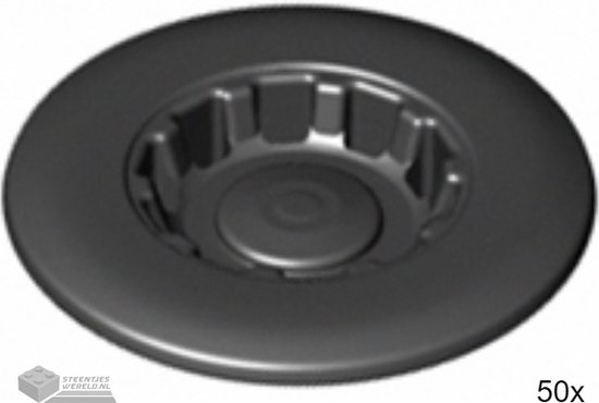 LEGO 49098 Zwart 50 stuks | bol.com