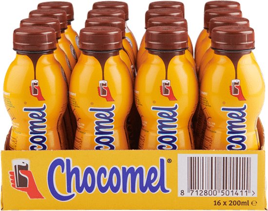 Chocomel Petflesjes - Chocolademelk - 16 x 200 ml | bol