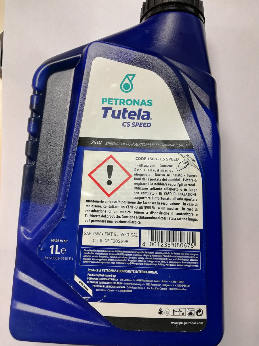 Petronas Tutela CS Speed AT 75W automaat olie | bol.com