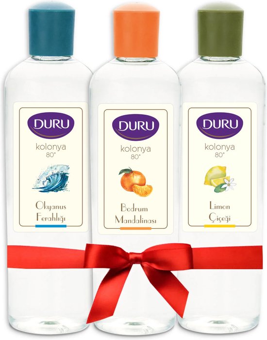 Duru - Oceaan + Bodrum Mandarijn + Citroen - Eau de Cologne - 400 ml ...
