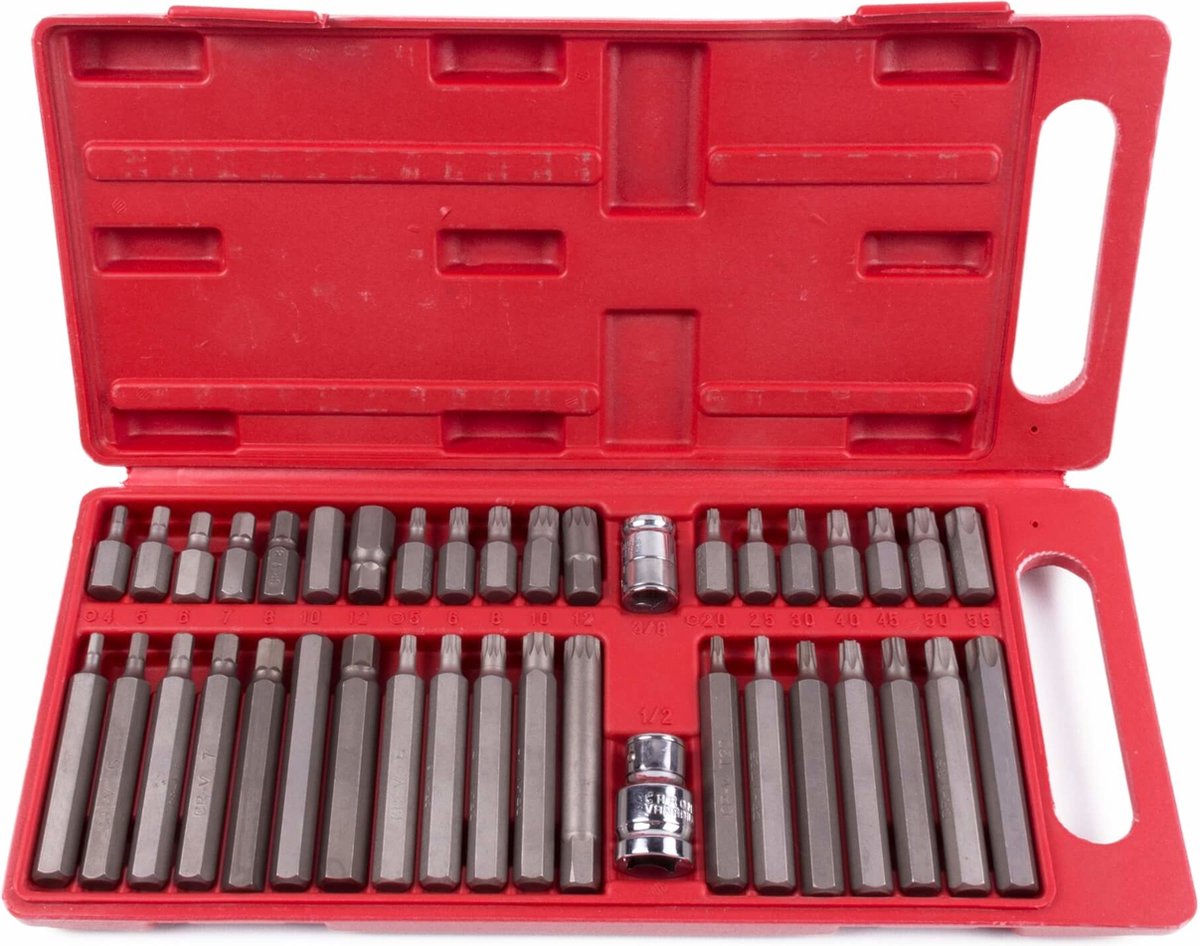 Benson Torx / Inbus Bit Set in Koffer - 40 delig | bol.com