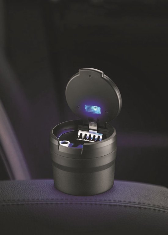 Auto Asbak - Asbak - Geurloze Asbak - Led Verlichting - Draagbaar Asbak ...