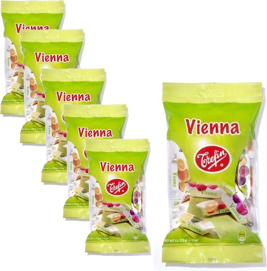 6x Trefin Vienna 175 gram - Voordeelverpakking Snoepgoed | bol.com