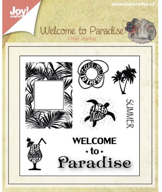 Stempel Welcome to paradise | bol