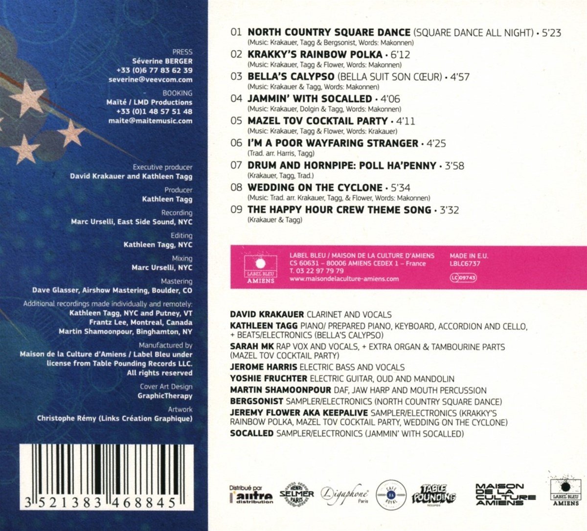 David Krakauer - Mazel Tov Cocktail Party (CD), David Krakauer | CD ...