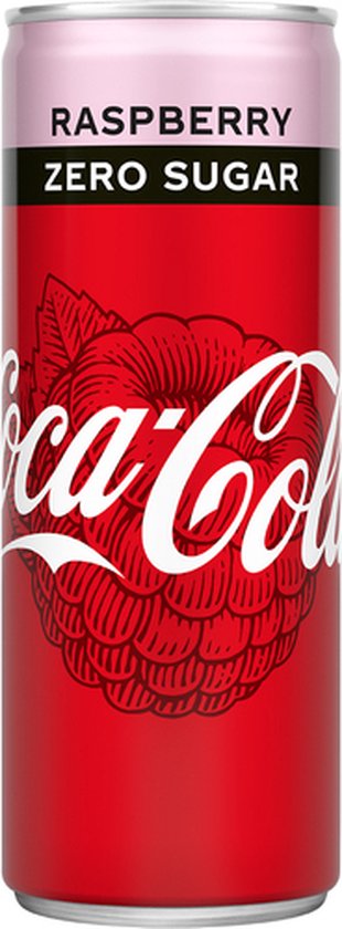 Coca-Cola | Zero | Raspberry | Blik | 12x 25cl | bol.com