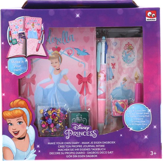 Disney Princess Make Your Own Diary Cinderella | bol
