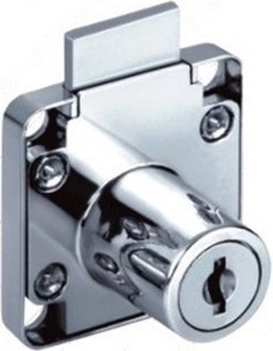 Meubelslot - 40x40mm - 19mm Deurdikte | bol.com