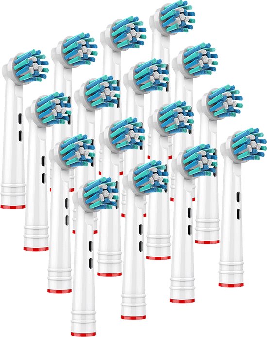 16 Opzetborstels voor Cross Action Oral-B | bol.com