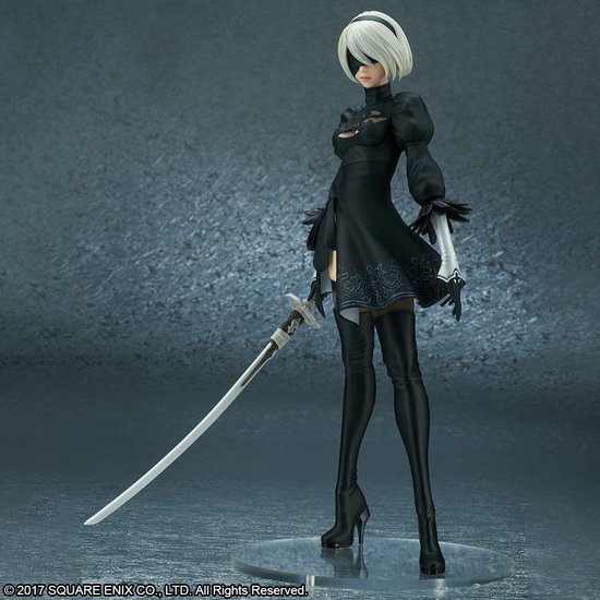 NieR:Automata PVC Statue 2B (YoRHa No. 2 Type B) 28 cm | bol.com