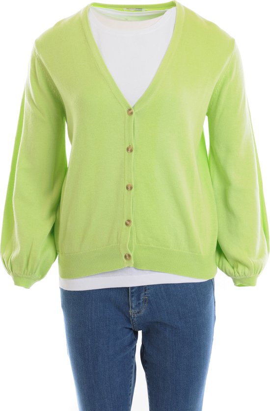 Atmos - Cardigan - Fluo Groen | bol
