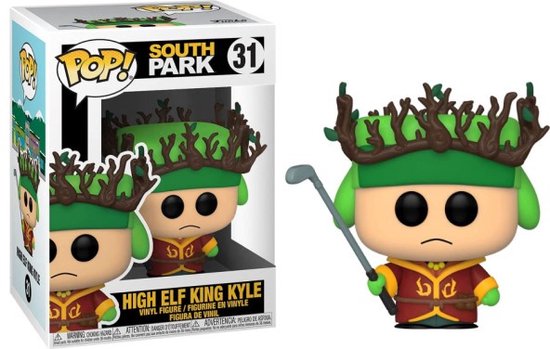 Pop! South Park: Stick Of Truth - High Elf King Kyle FUNKO | Games ...