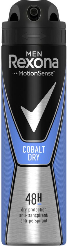 Rexona Men Deodorant Spray Cobalt Dry 150 ml | bol.com