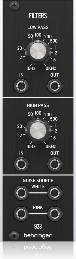 Behringer 923 Filters / Noise - Filter modular synthesizer | bol