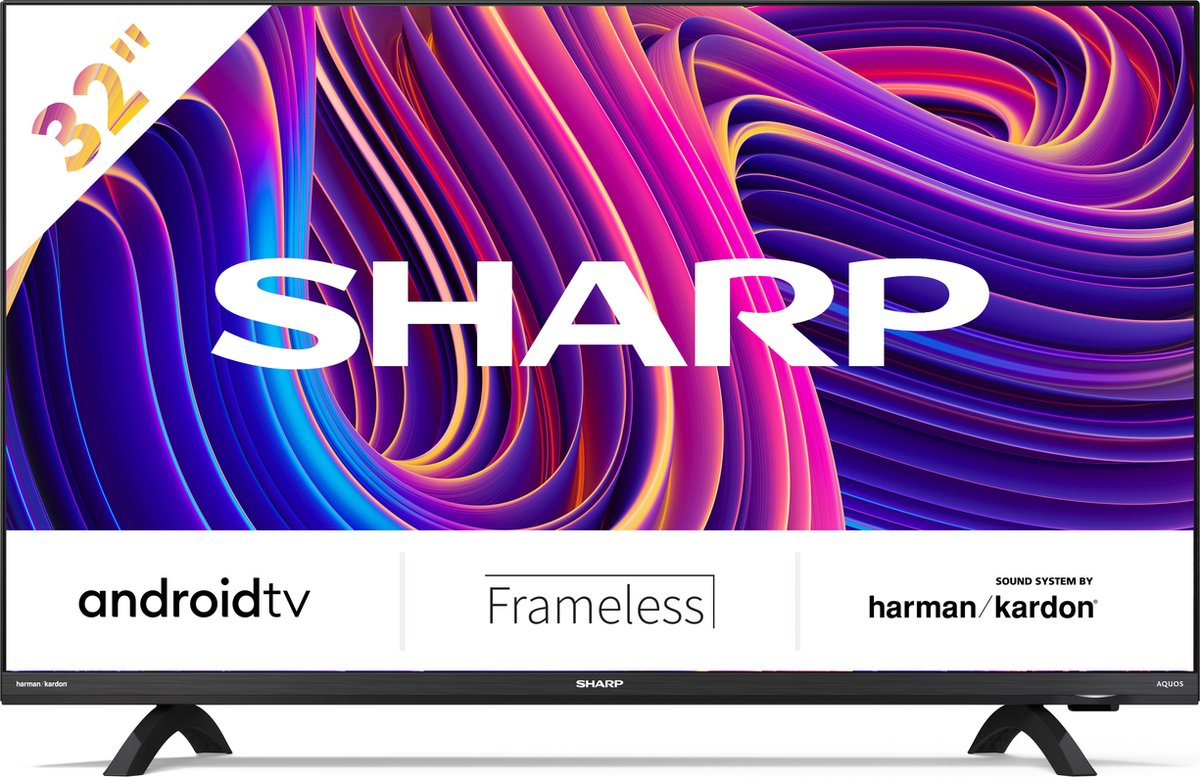 Sharp Aquos 32DI3EA - 32 inch - HD ready LED - Android TV - 2021 | bol.com