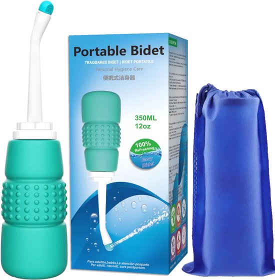 Nixnix - Draagbare Nood Mobiel Bidet - Toilet - WC - Opbergzak ...