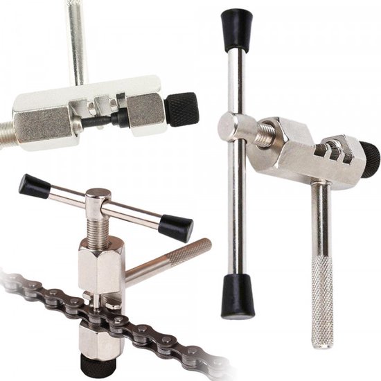 Luxe Fietsketting - Kettingpons - Fiets - Zilver met Handvat - Ketting ...