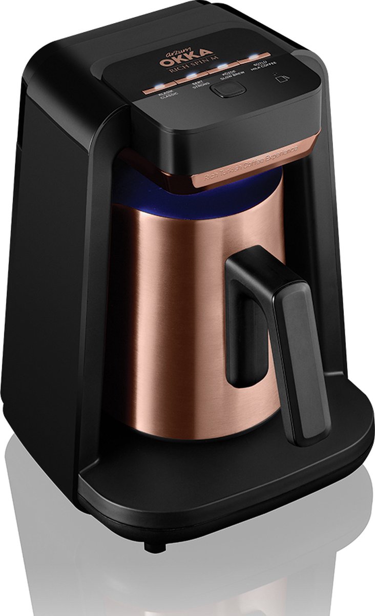 ARZUM OK0012-R - Okka Rich Spin M - Turkish Coffee Machine, Copper, 4 ...