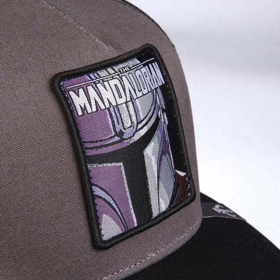 Star Wars: The Mandalorian - The Mandalorian Black Baseball Cap | bol.com