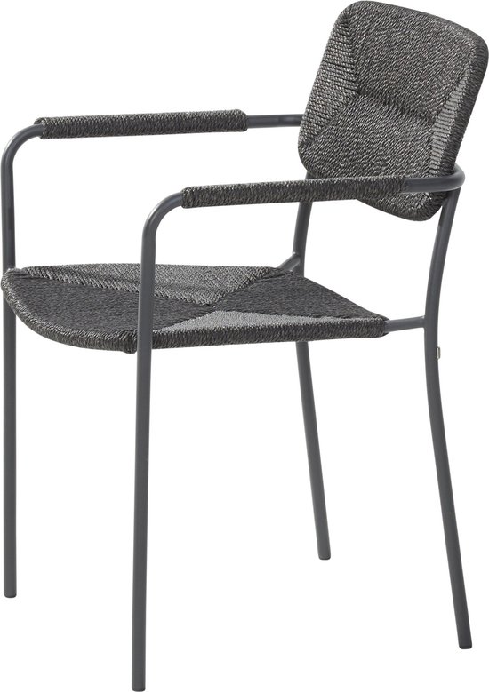 Bora dining tuinstoel stapelbaar antraciet 4-Seasons Outdoor | bol