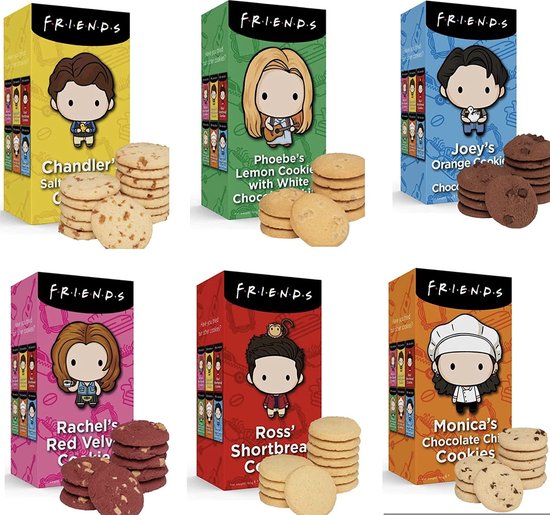 Friends koekjes 6 dozen van 150g | bol