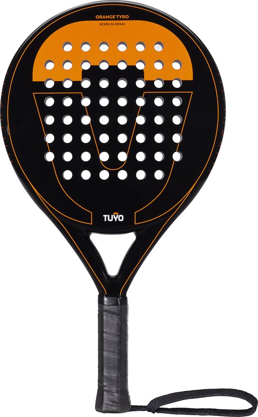 Padel racket - TUYO - Orange Tyro - beginner - ronde vorm | bol