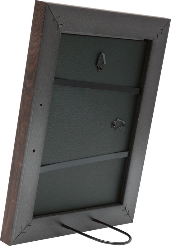Deknudt Frames fotolijst S45VY2 - bruine houttint - voor foto 15x15 cm ...
