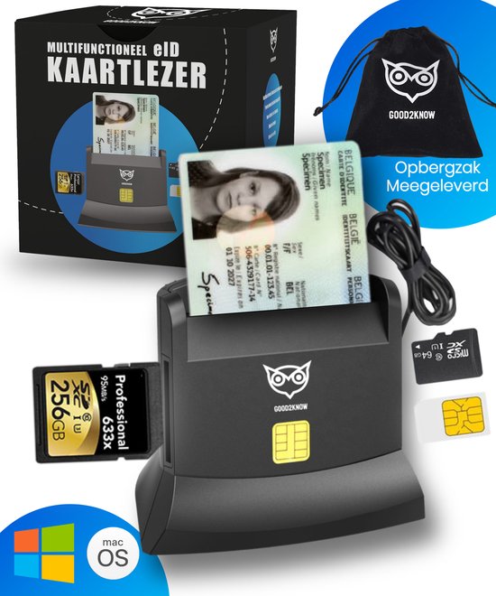 EID-kaartlezer kopen? Alle EID-kaartlezers online | bol