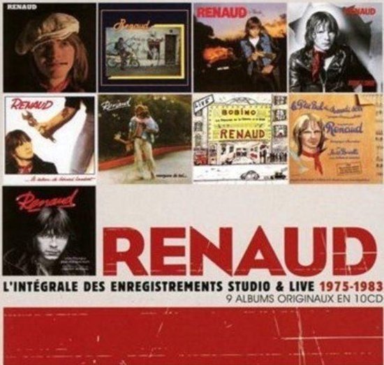 Renaud - Integrale Studio 75-83 (CD), Renaud | CD (album) | Muziek ...