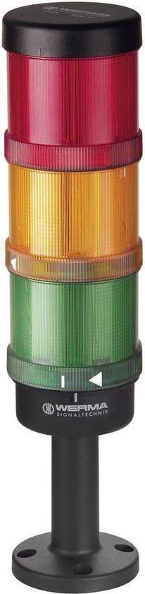 Werma Signaltechnik Signaalzuil 64900002 64900002 LED Rood, Geel, Groen ...