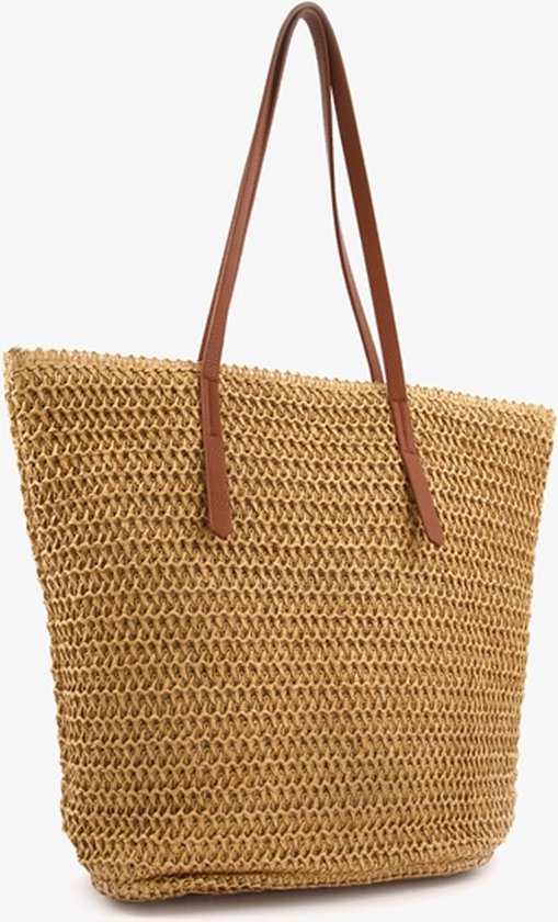 Dames shopper - Beige | bol.com