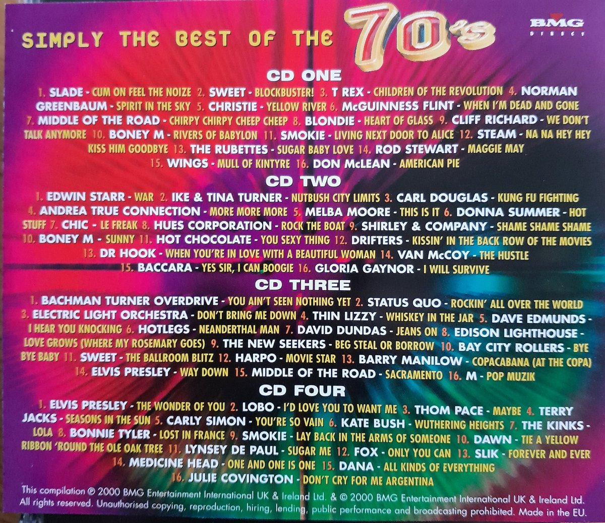Simply the Best of the 70's, various artists | CD (album) | Muziek ...