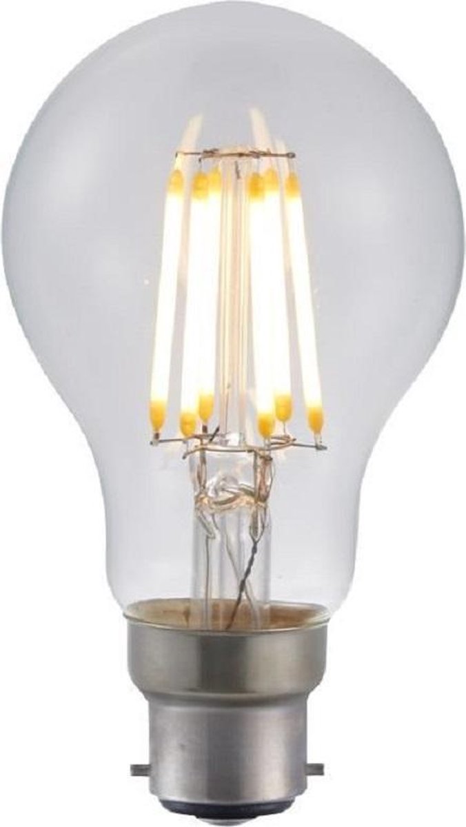SPL LED filament Classic - 5,5W / DIMBAAR Fitting Ba22d Lichtkleur ...