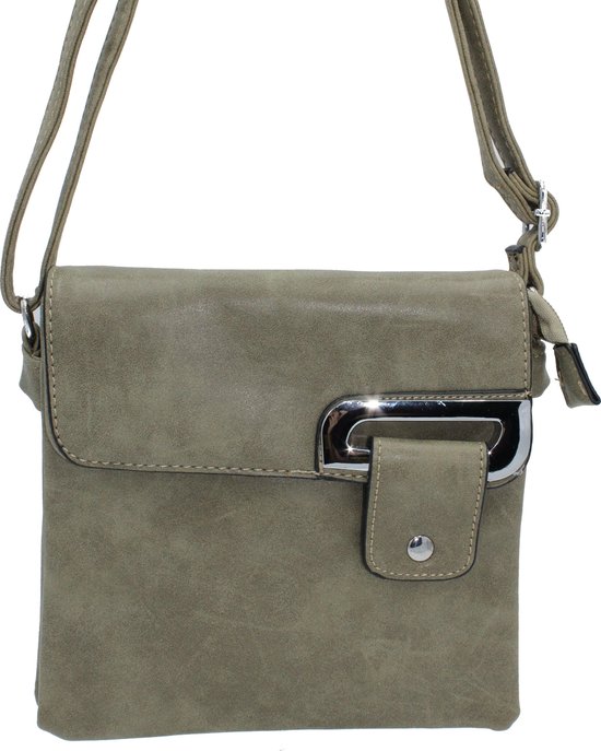 Nuba Design - Dames schoudertas - Klein Tasje - Crossbody tas - Leer ...