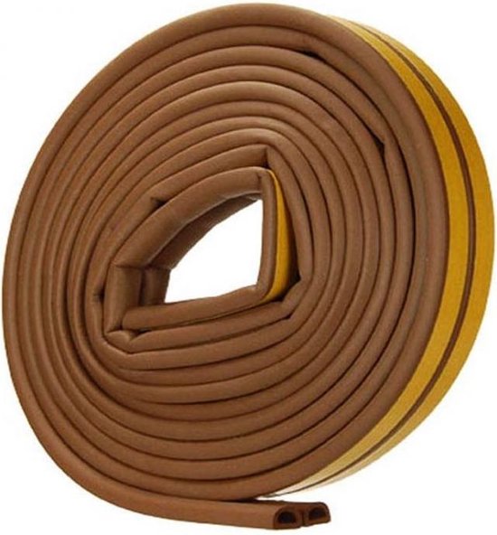 Ellen Tochtband D-Profiel Br 8 x 6 7.5M | bol