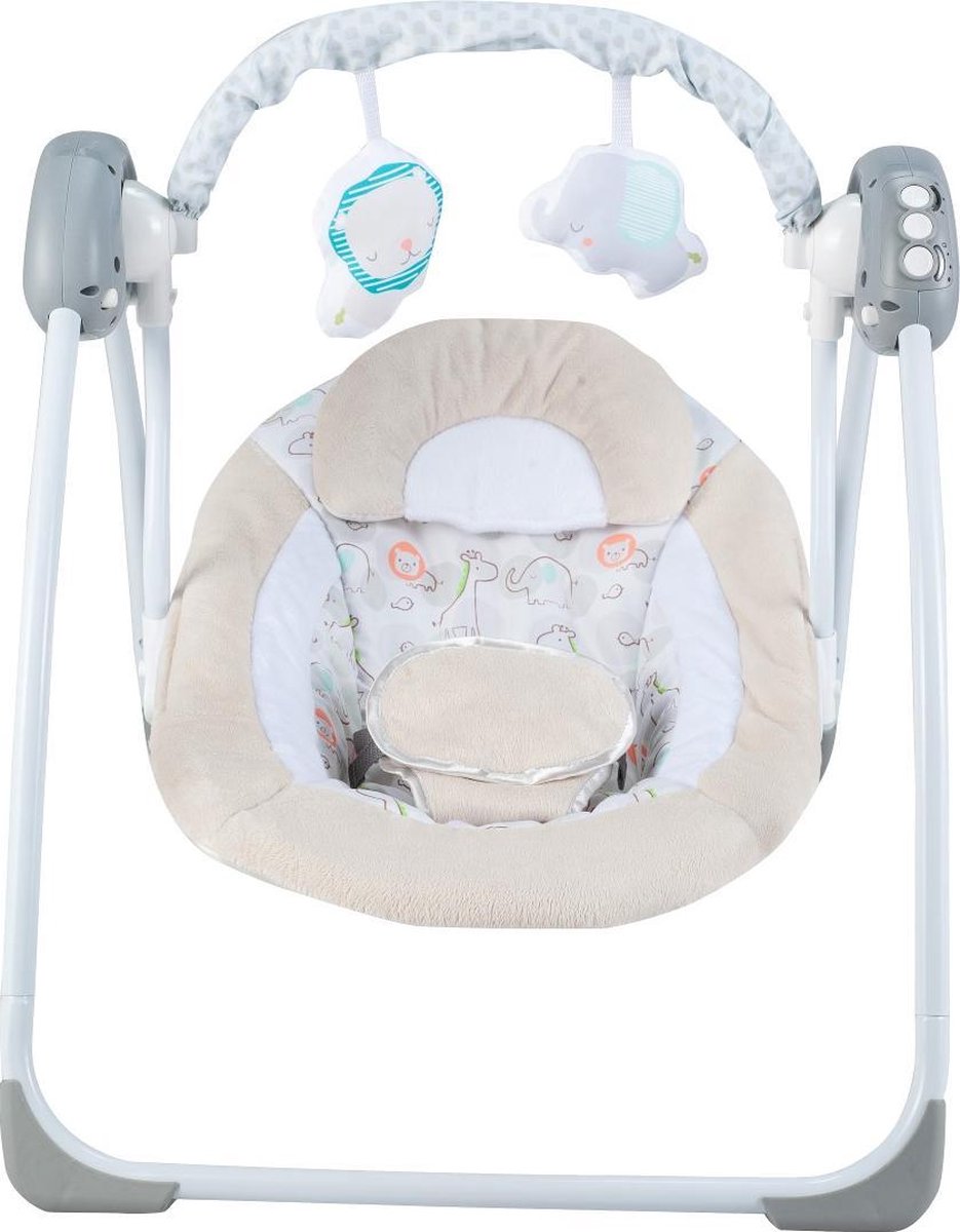 X Adventure Elektrische Babyschommel / Schommelstoel Baby Zoo | bol.com
