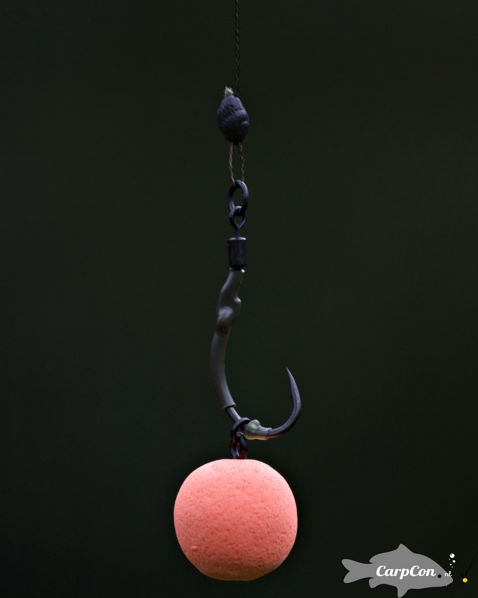 Circle Hook Ronnie/Spinner Rig Hook Section - 2 stuks - Haakmaat #6 ...