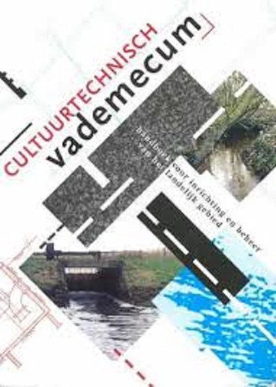 Cultuurtechnisch vademecum | 9789054390893 | Boeken | bol