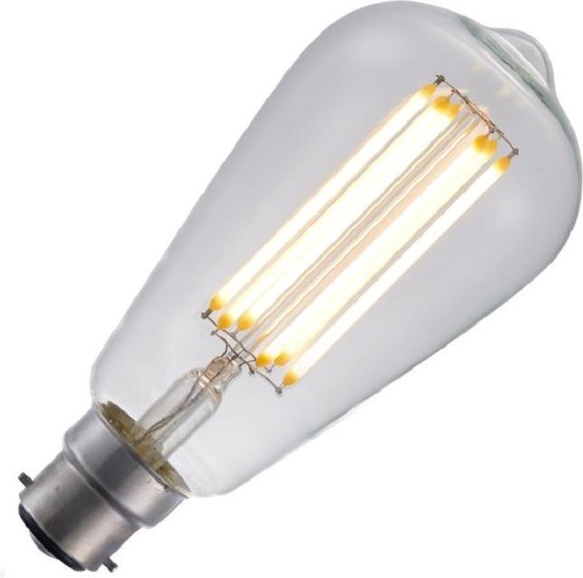 SPL LED Filament Rustika - 6,5W / DIMBAAR fitting Ba22d | bol.com