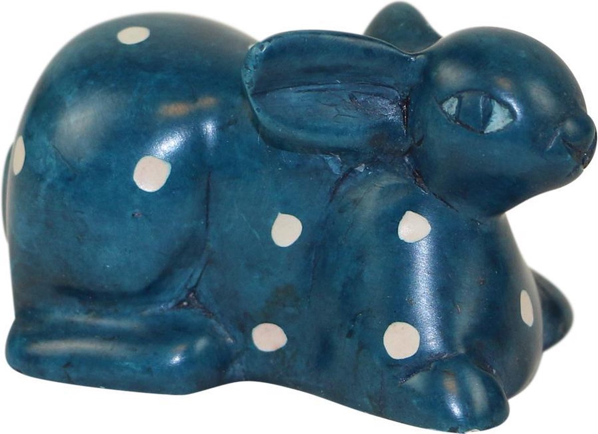 Zeepsteen Beeldje Konijn Paars (5 x 4 cm) | bol.com