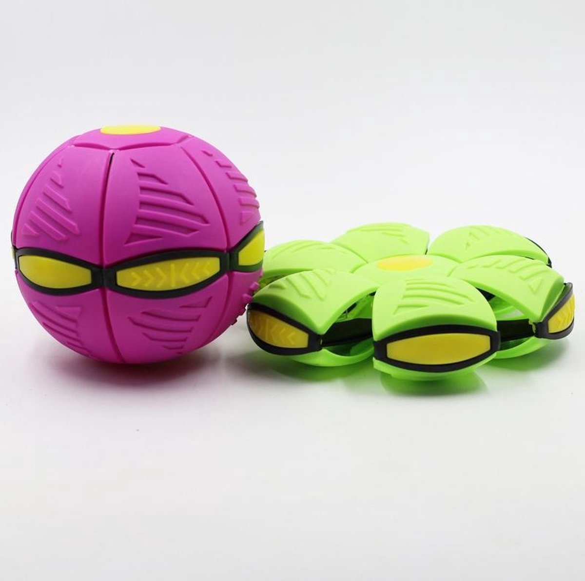 FlexToys Phlat Ball - Magisch Vervorming UFO Bal - 2 in 1 Frisbee Bal ...