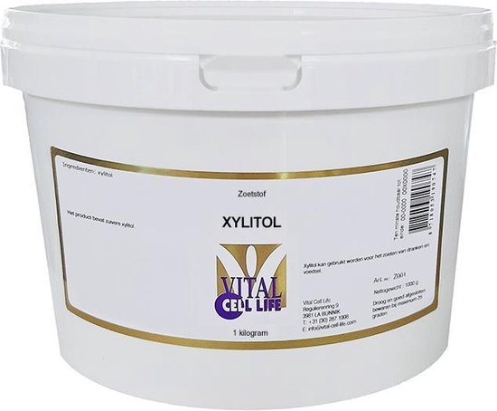 Vital Cell Life Xilitab Xylitol - 1000 gram | bol.com