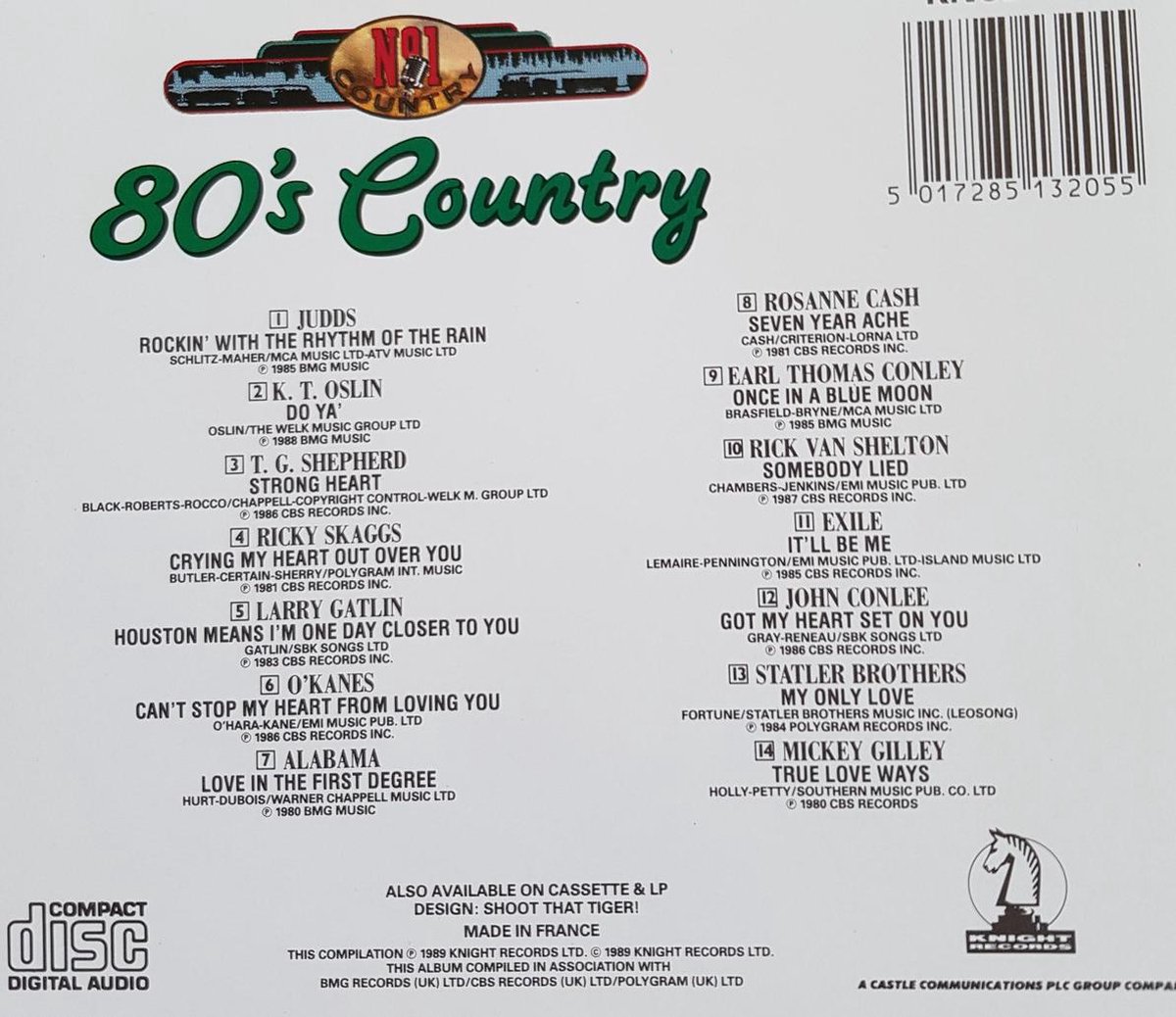 80's Country, Various | CD (album) | Muziek | bol